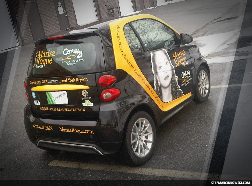 Vehicle Wrap: Smart Car | Stef Marcinkowski